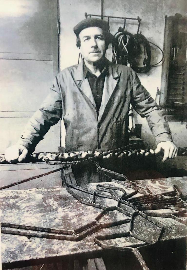 Pair of Brutalist Sconces by Marino Poccetti For Sale at 1stDibs