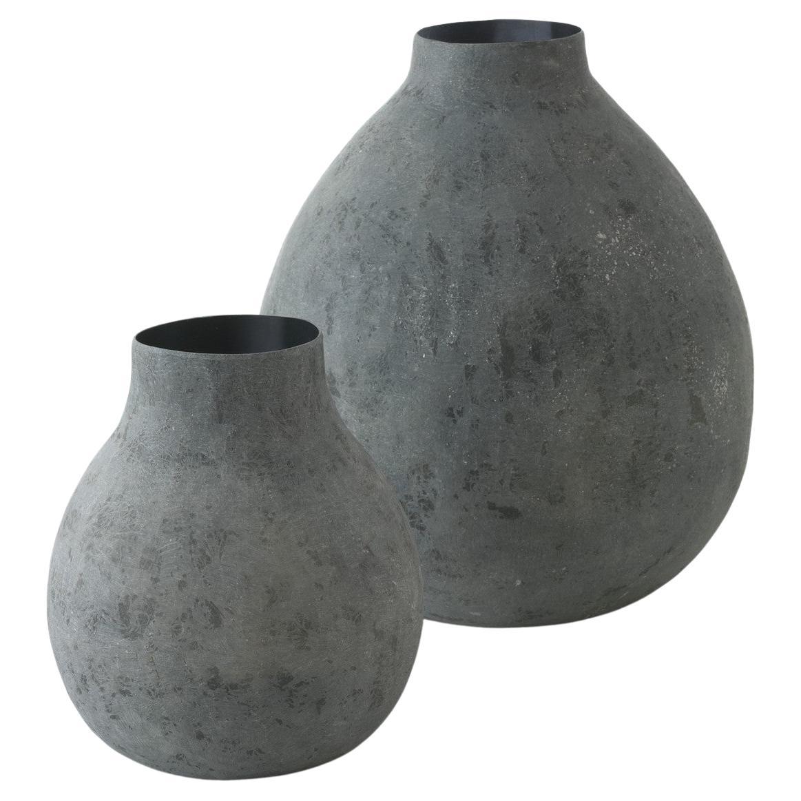 Pair of Plaster Vases by Olivier Gagnere at 1stDibs