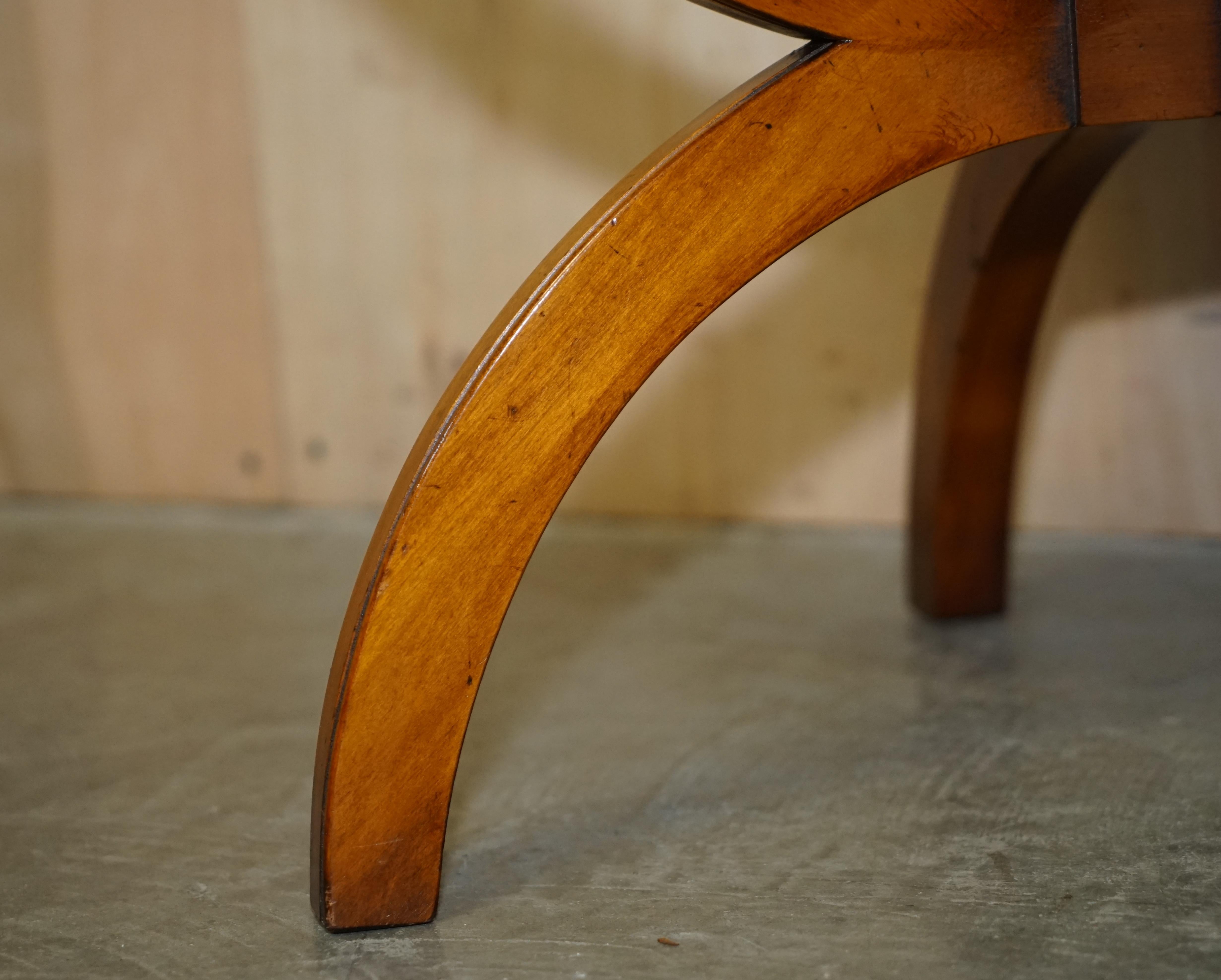 Pair of Burr Yew Wood Bevan Funnell Side Tables with Hidden Drawers ...