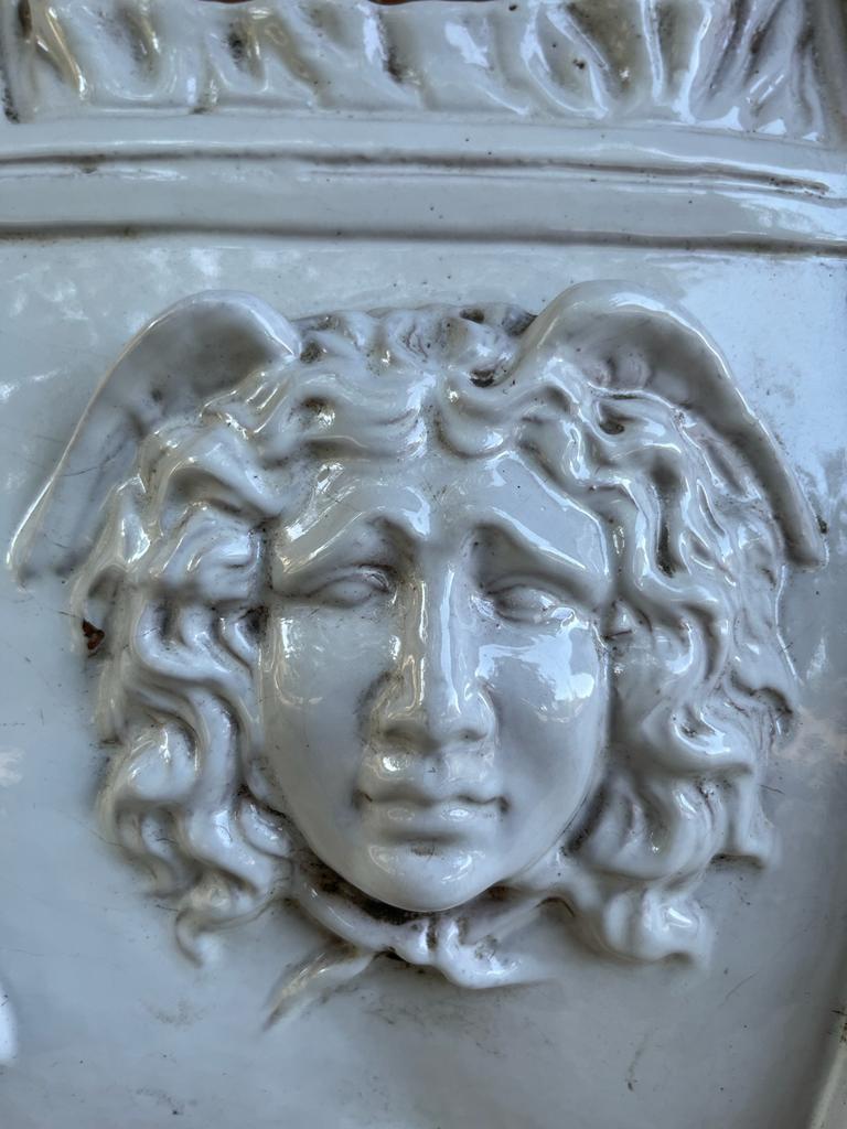 Pair of Busts of Emperors Marcus Aurelius and Augustus in terracotta at ...