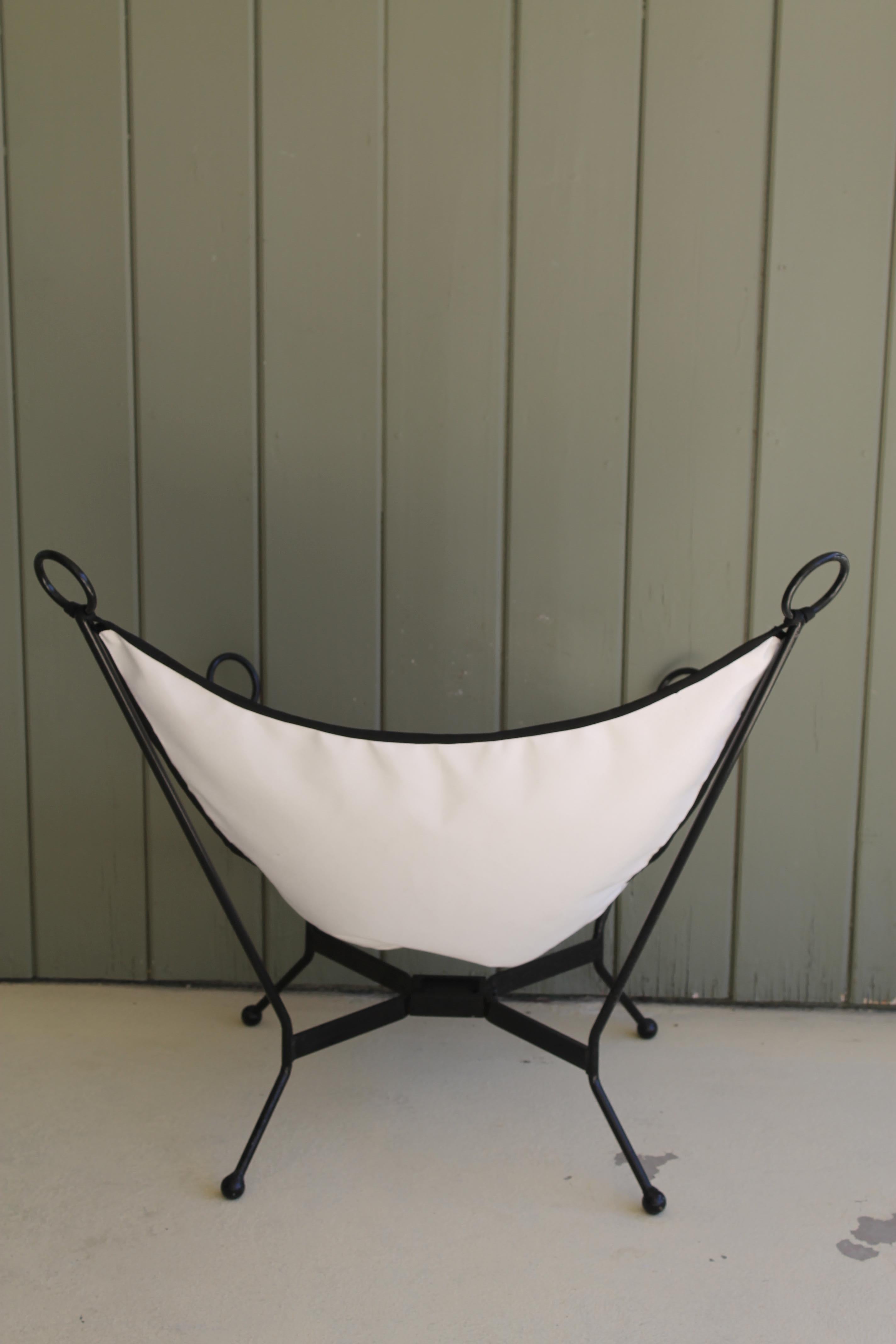 Pair of Butterfly Patio Chairs at 1stDibs | black butterfly metal patio ...