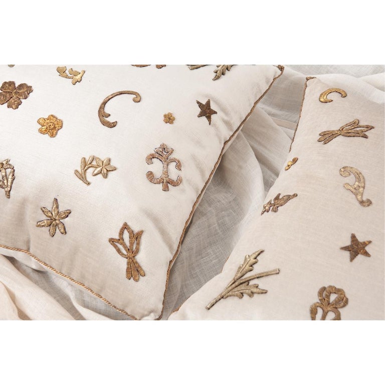 Pair of B.Viz Design Textile Pillows For Sale at 1stDibs