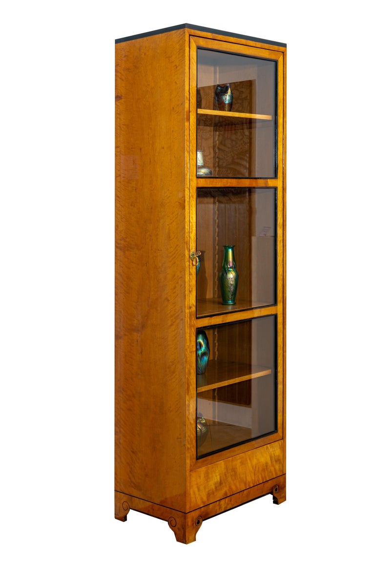 Pair of Cabinets Bruno Paul Austrian Jugendstil Birch Wood, circa 1907 ...