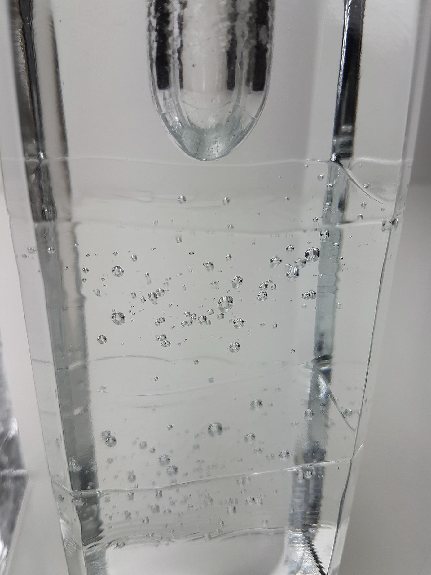 Pair of Candleholders by Tima Sarpaneva for Iittala, Finland at 1stDibs