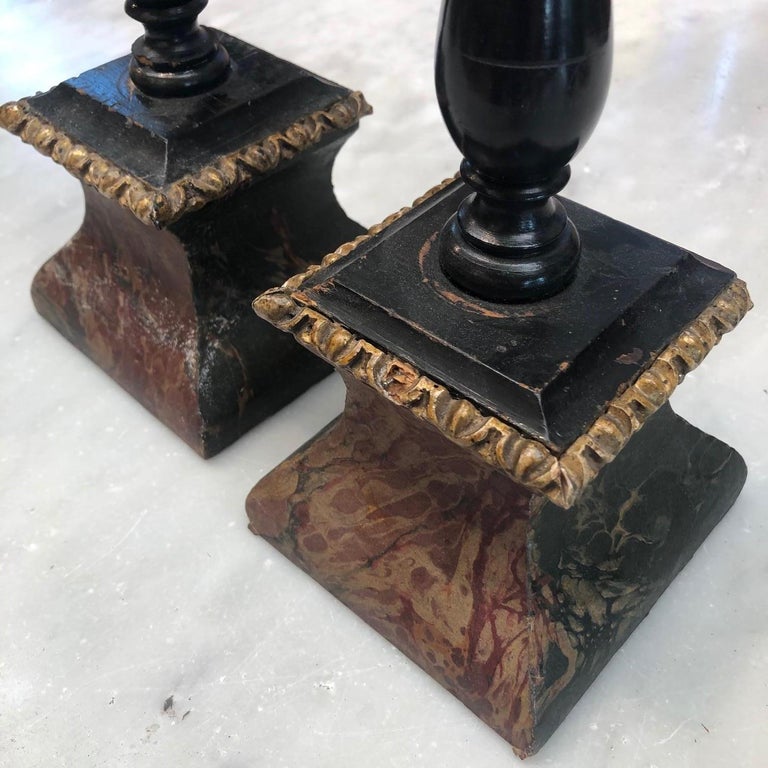 Pair of Candlesticks, Denmark, 1750-1780 For Sale at 1stDibs