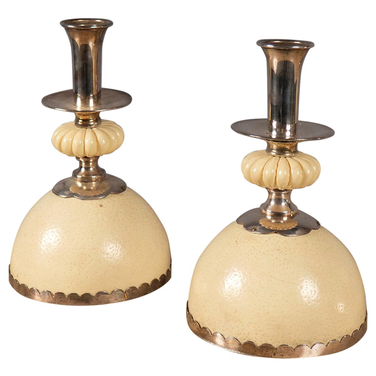 Pair of Candlesticks, France, 1960s at 1stDibs