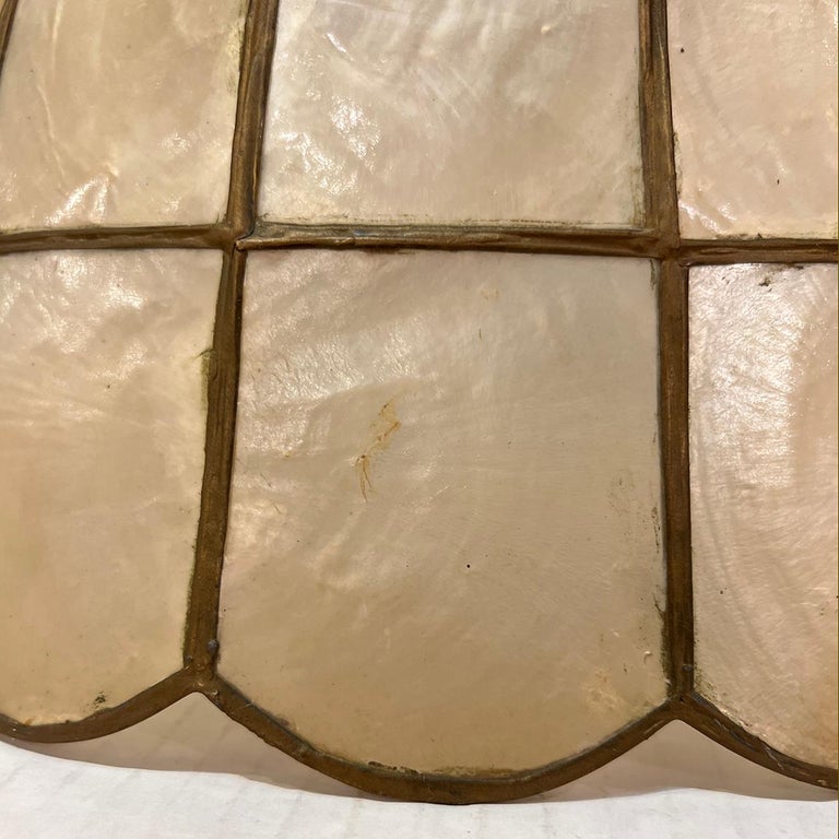 Pair of Capiz Shades, Sold Individually For Sale at 1stDibs