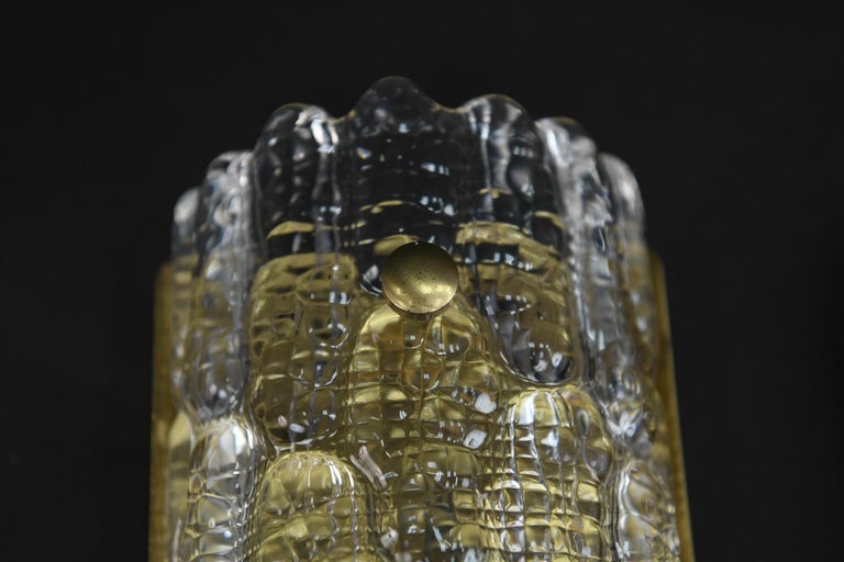 Pair of Carl Fagerlund for Orrefors Sconces For Sale at 1stDibs