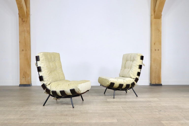 Pair of Carlo Hauner and Martin Eisler Costela Chairs, Brazil, 1950s at ...
