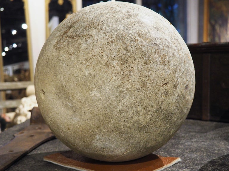 Pair of Carved Limestone Garden Spheres from Italy at 1stDibs ...