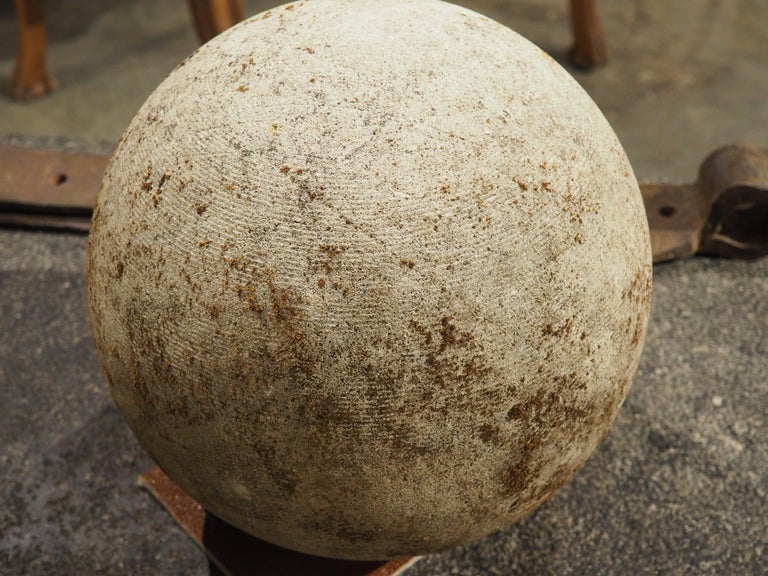 Pair of Carved Limestone Garden Spheres from Italy at 1stDibs ...