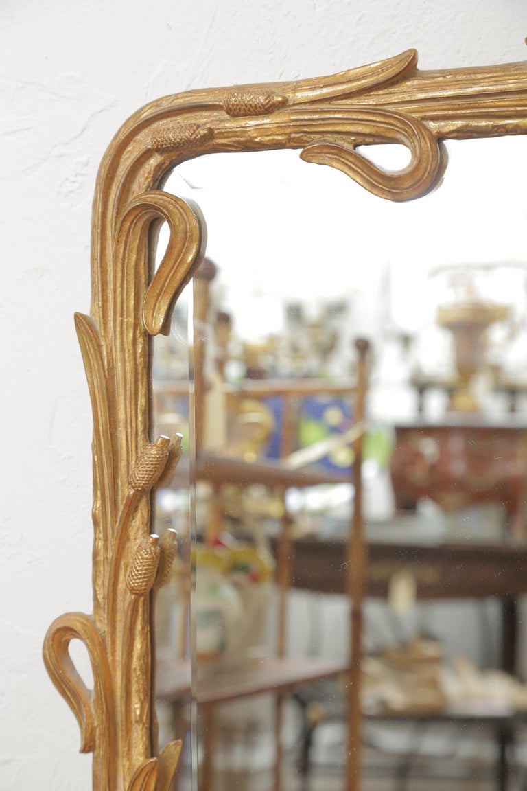 Pair of Carver's Guild Cat O' Nine Tails Mirrors at 1stDibs