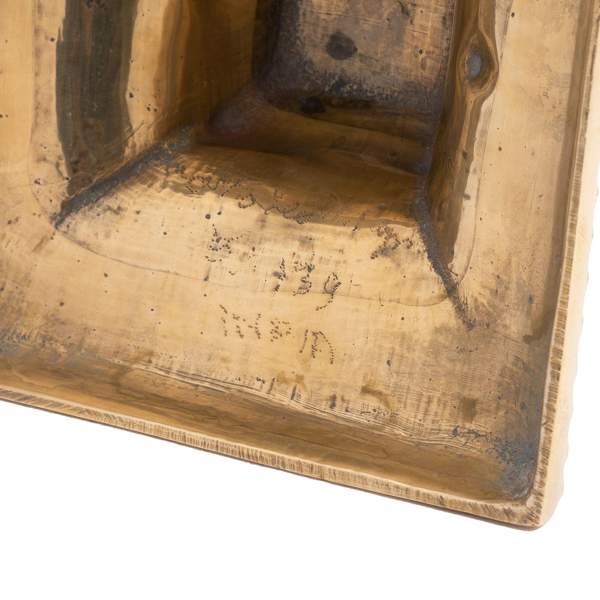 Pair of cast cluster column candlesticks by Martin, Hall and Co Ltd ...