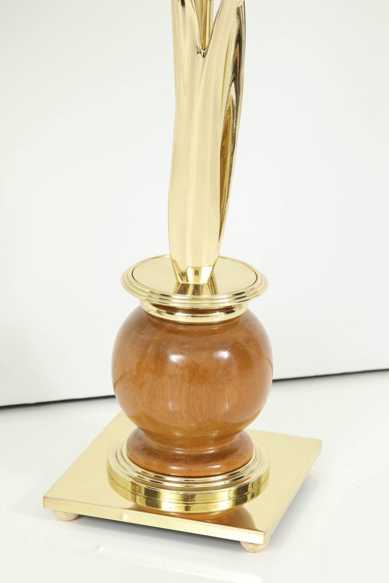 Pair of Cat Tail Lamps For Sale at 1stDibs