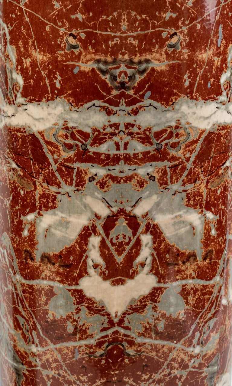 Pair of Ceramic Columns, Late 19th Century For Sale at 1stDibs