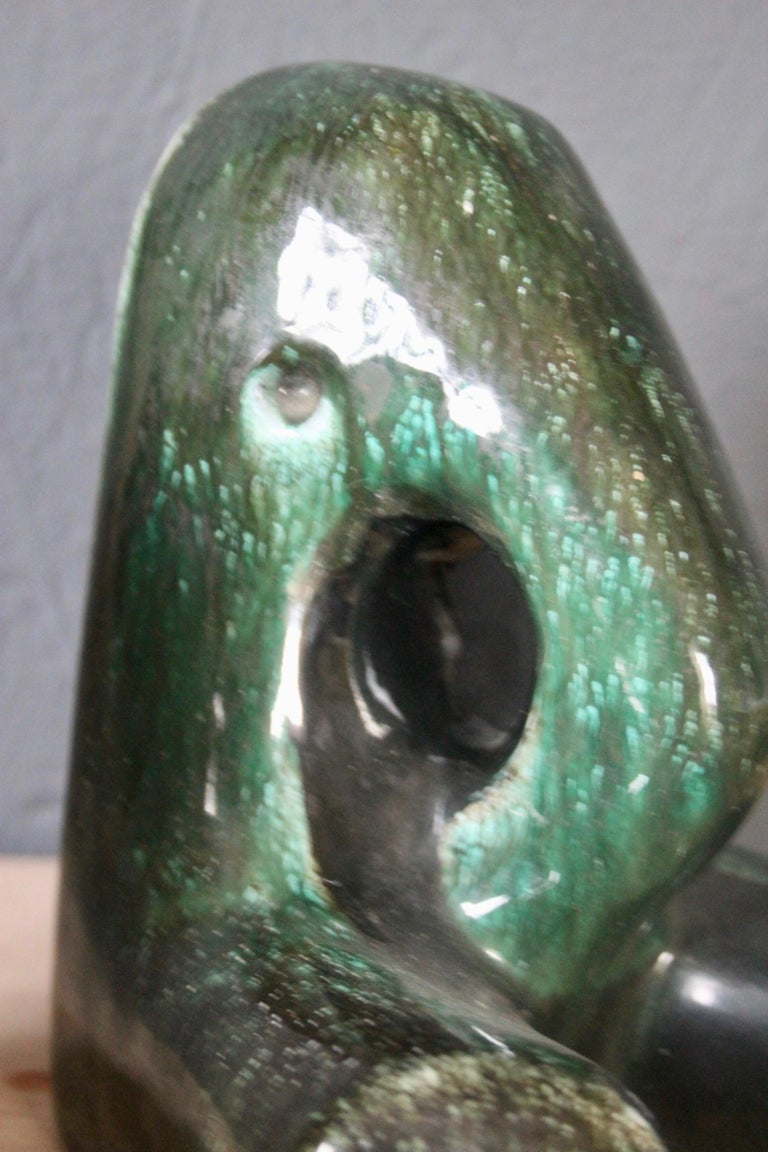 Pair of Ceramic Desk Accessories For Sale at 1stDibs