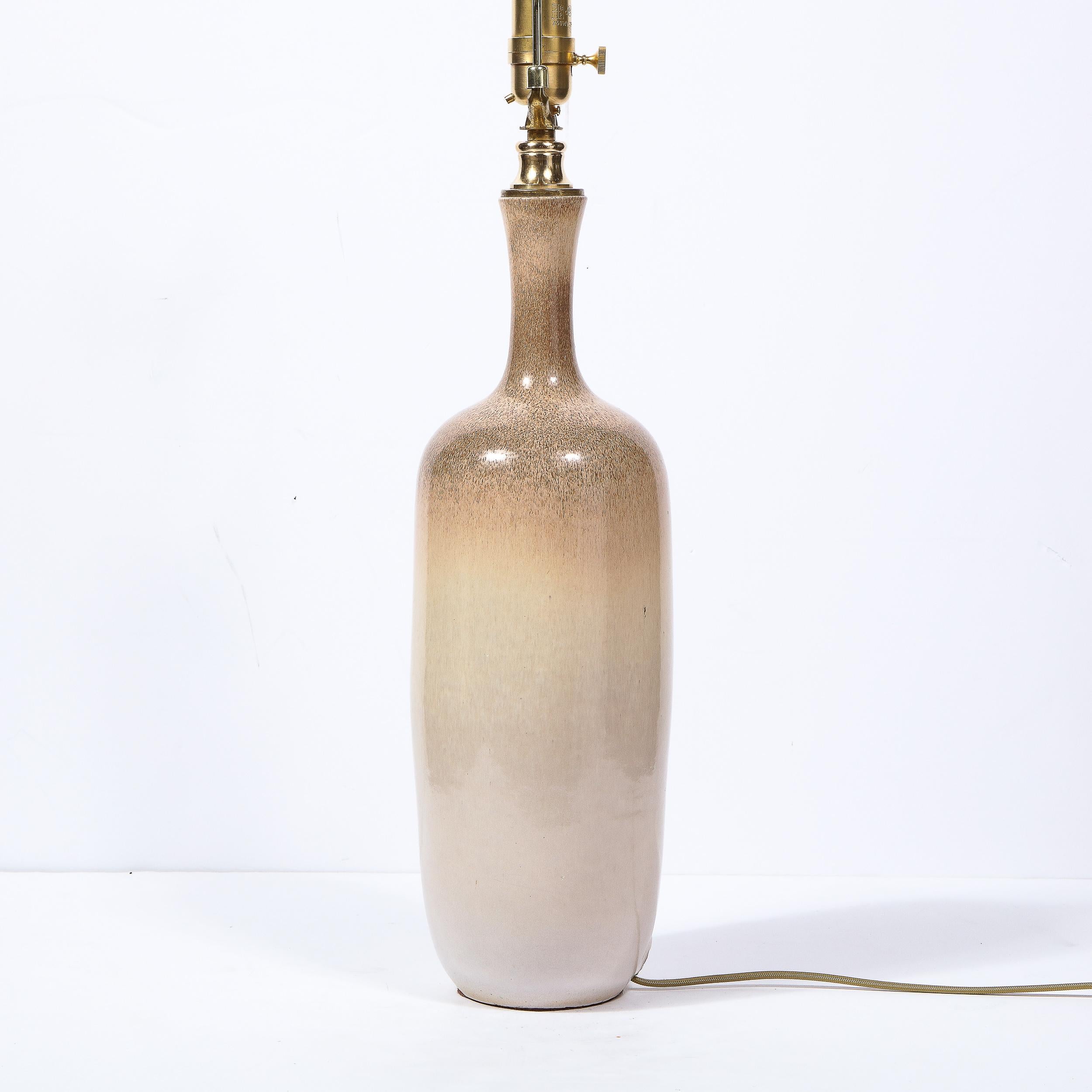 Pair of Ceramic Hand Painted Gradient Table Lamps by Design Techniques ...