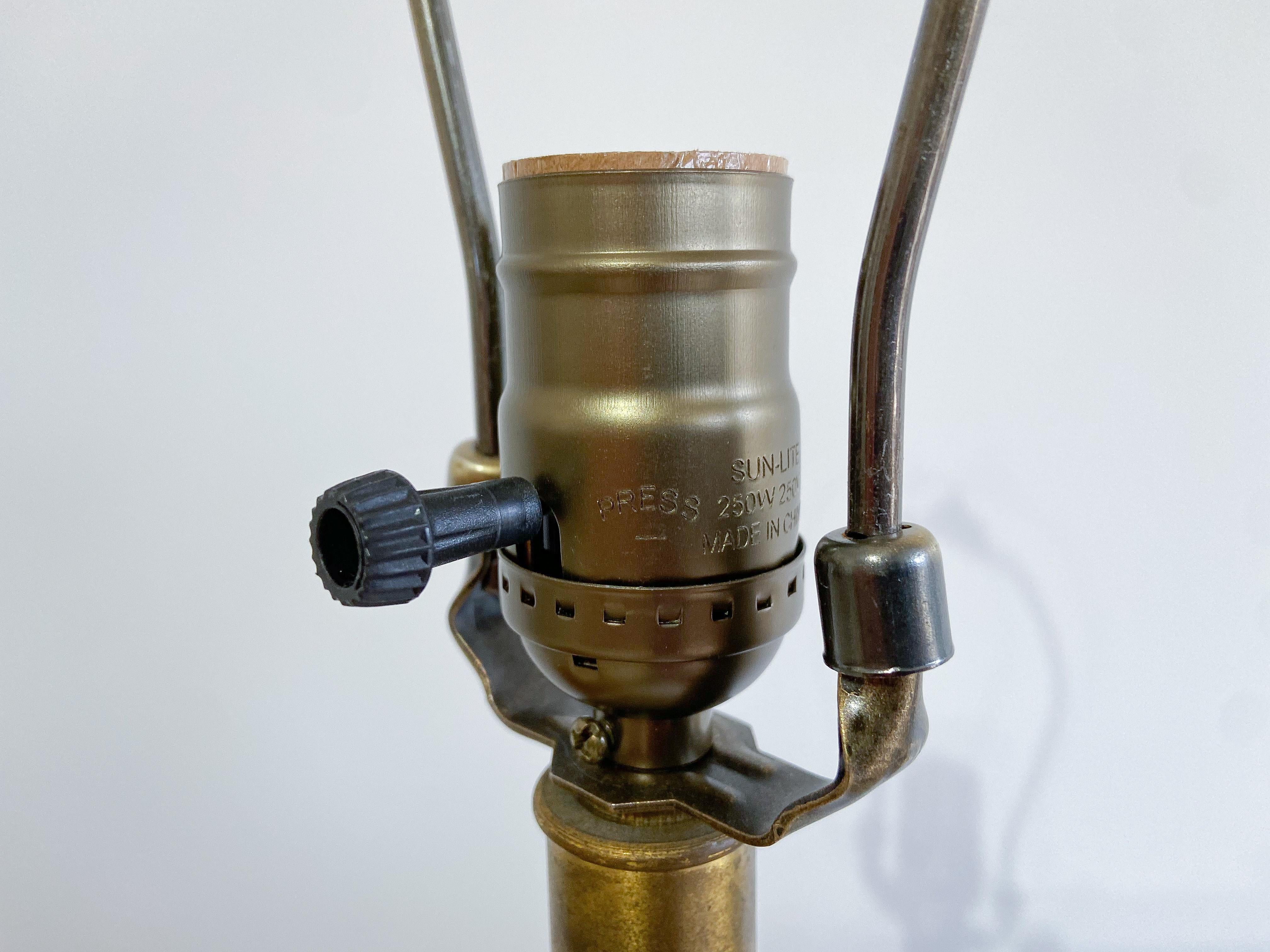 Pair of Ceramic Table Lamps by Lee Rosen for Design Technics, 1960s For ...