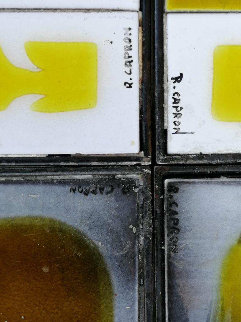 Pair of Ceramic Tiles Side Tables by Roger Capron, France ca. 1960s at ...