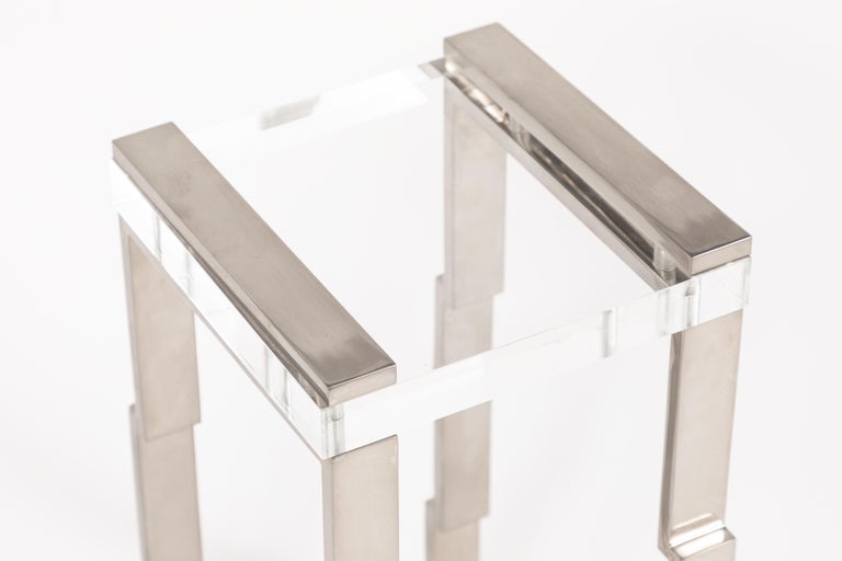 Pair of Charles Hollis Jones Side Tables For Sale at 1stDibs