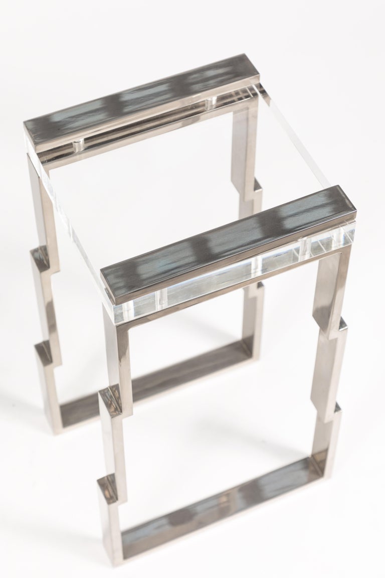 Pair of Charles Hollis Jones Side Tables For Sale at 1stDibs