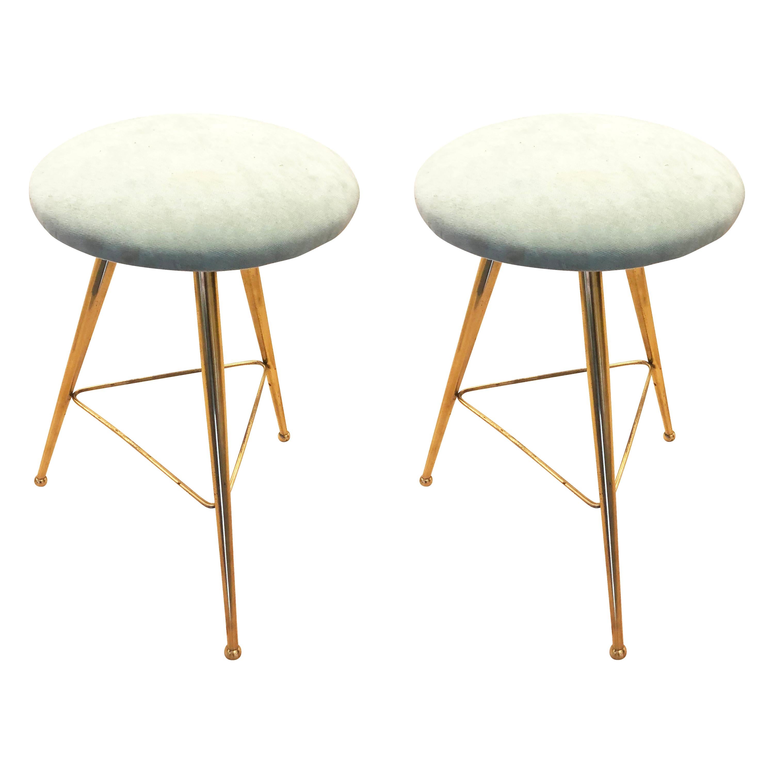 Italian 50's Bar Stools at 1stDibs | 50 s style bar stools, 50's bar ...
