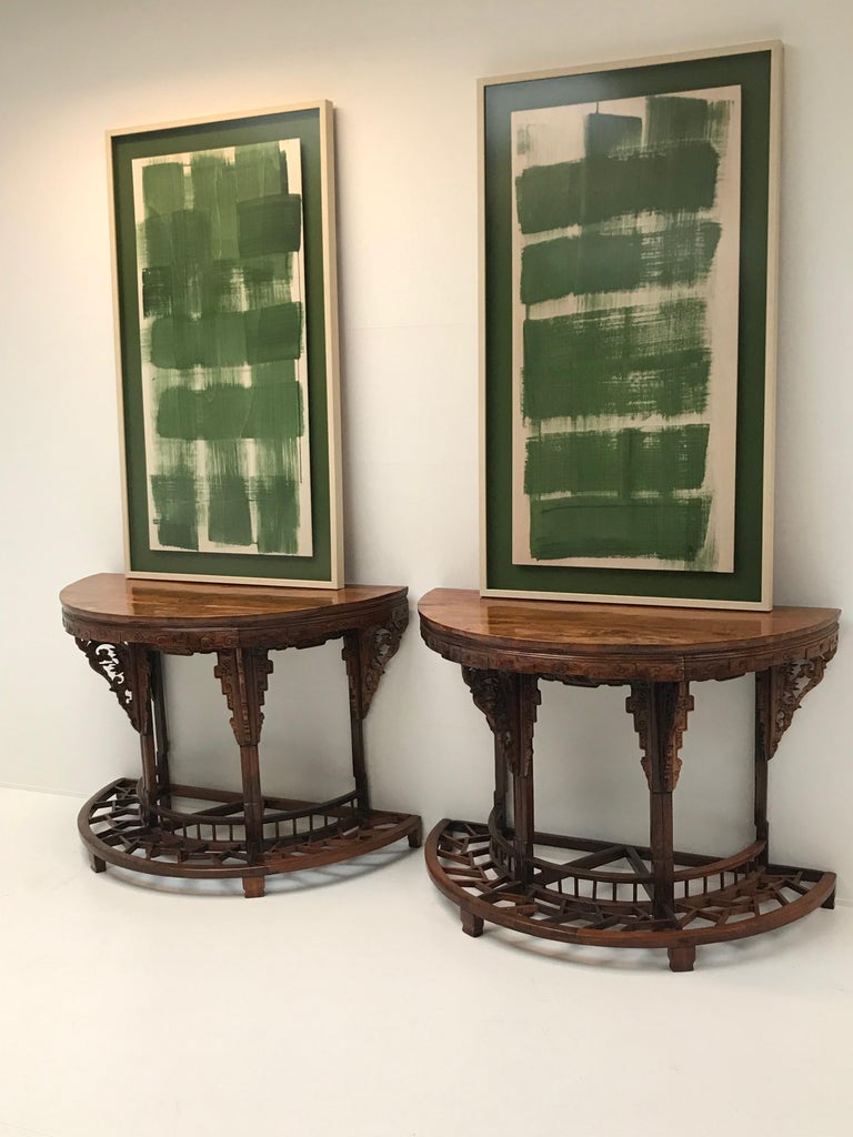 Pair of Chinese Consoles For Sale at 1stDibs
