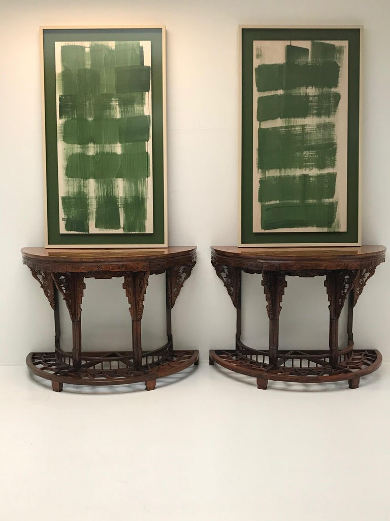 Pair of Chinese Consoles For Sale at 1stDibs