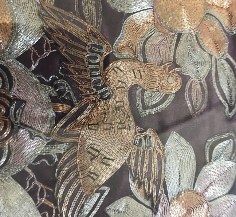 Pair of Chinese Embroidery Mandarin Duck Civil Rank Badges at 1stDibs