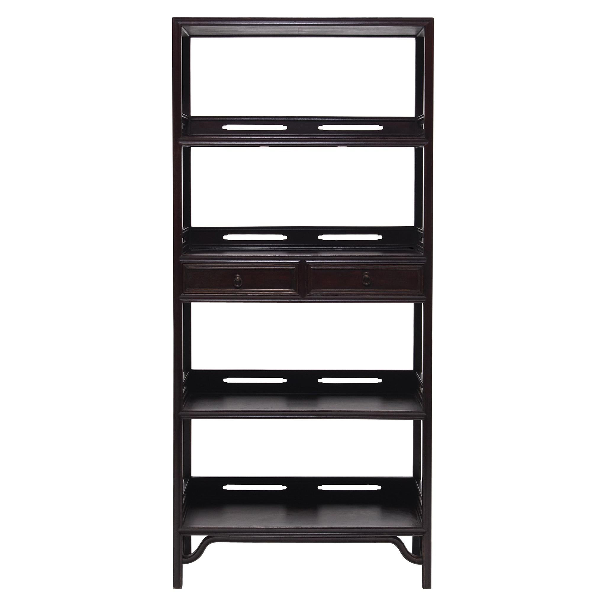 Pair of Chinese Scholars Scroll Shelves, circa 1900 For Sale at 1stDibs ...