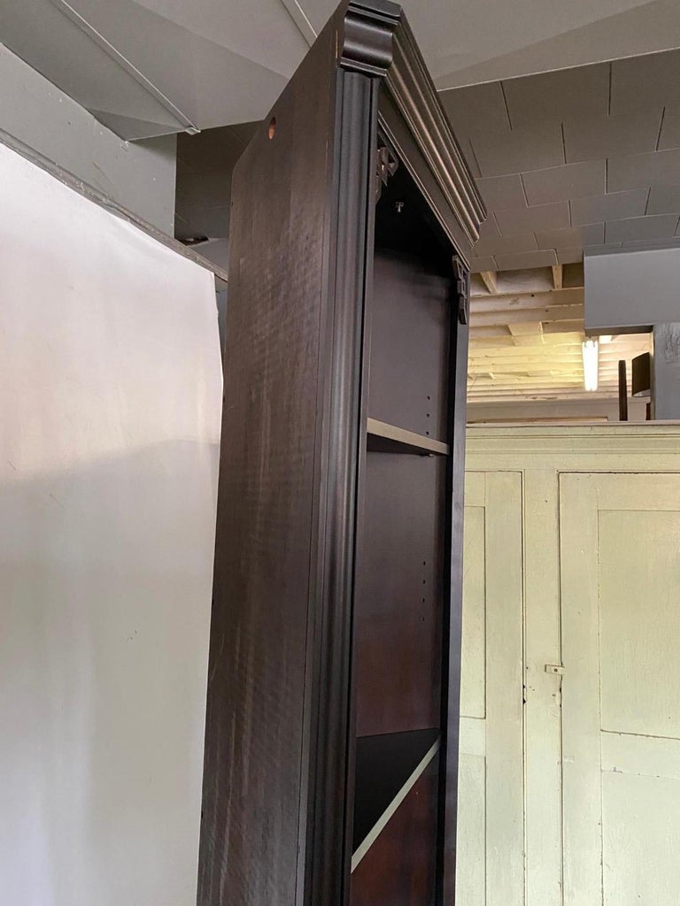 Pair of Chippendale Style Five-Shelf Corner Cupboards For Sale at ...