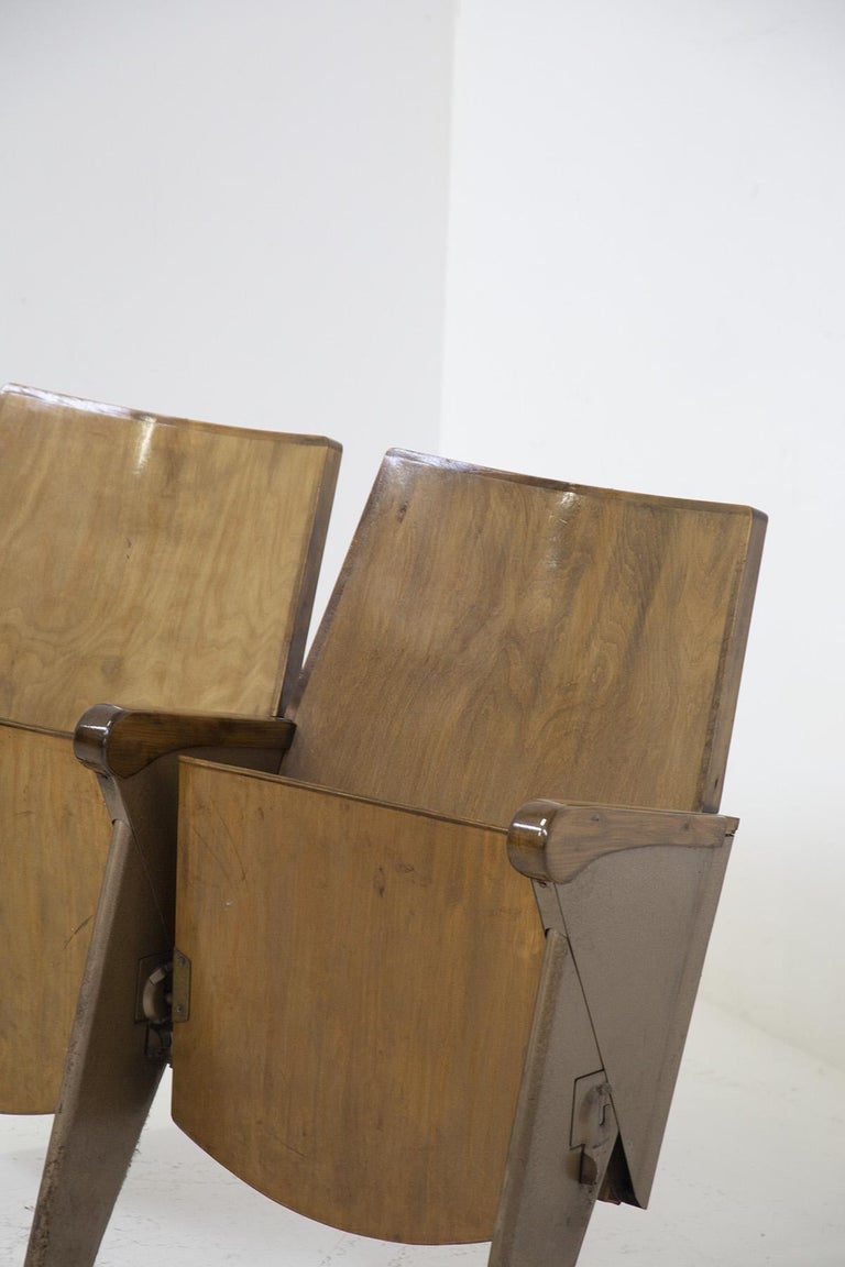 Gastone Rinaldi Cinema Chairs Mod. LV 4 for the Piccolo Milano For Sale ...