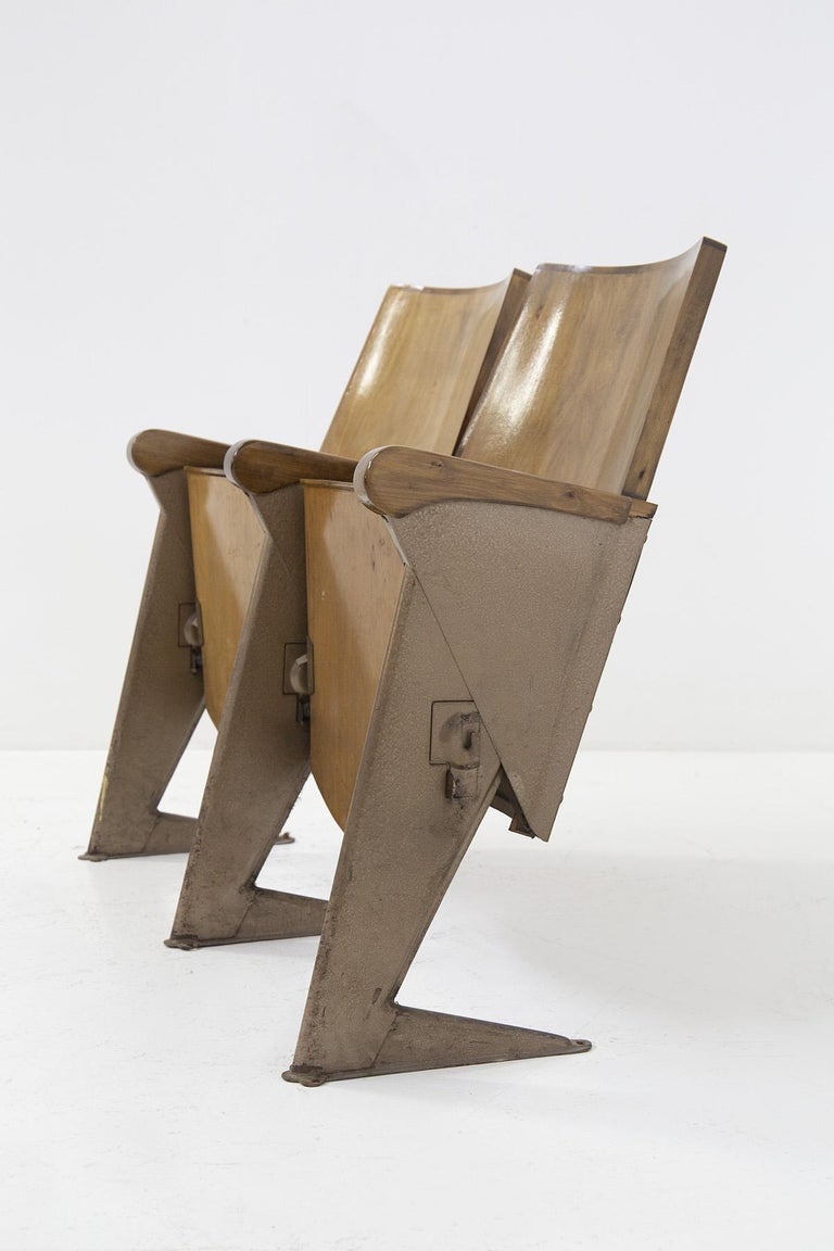 Gastone Rinaldi Cinema Chairs Mod. LV 4 for the Piccolo Milano For Sale ...