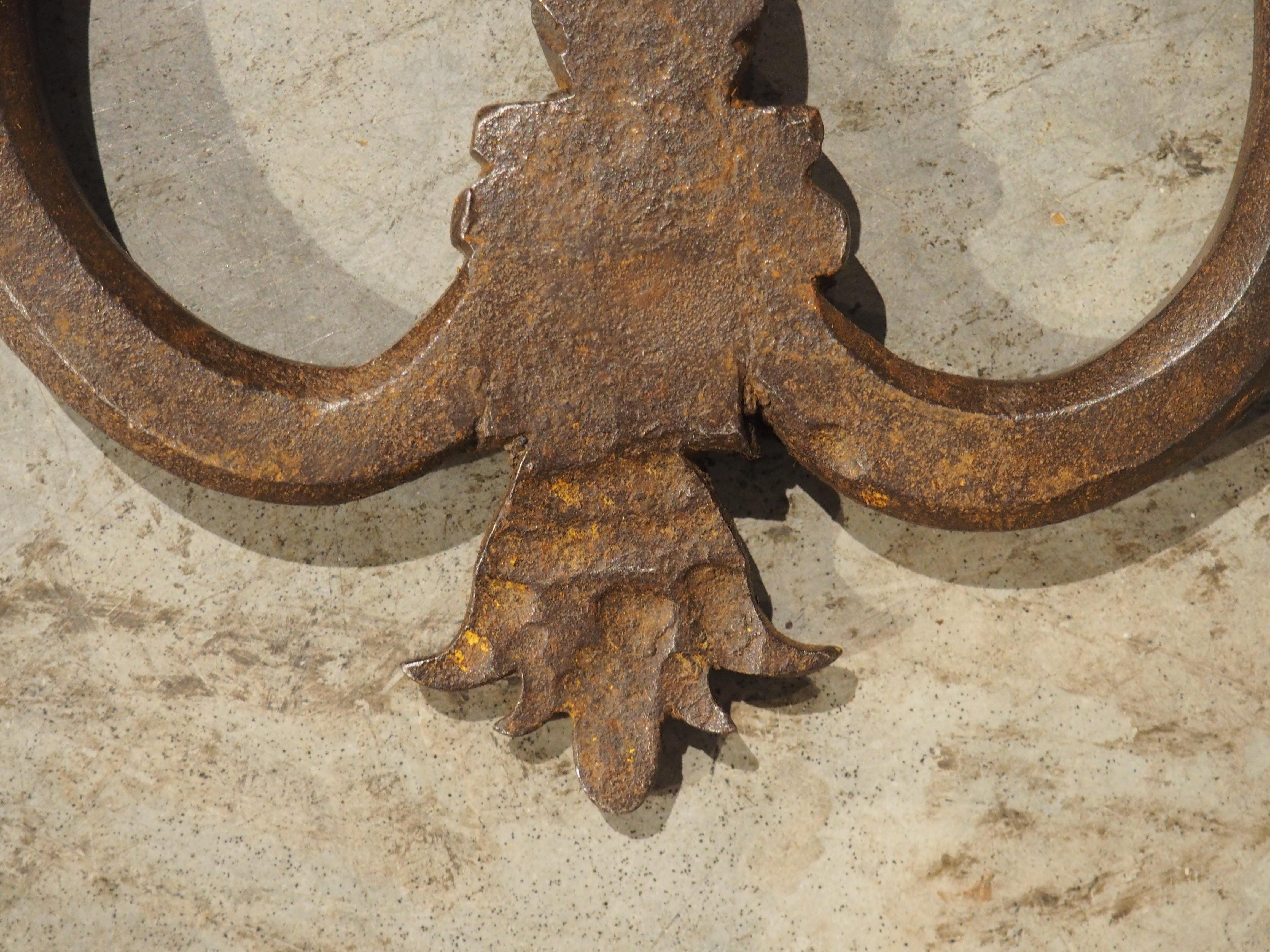 Pair of Circa 1680 Forged Iron Door Knockers from Florence, Italy For ...