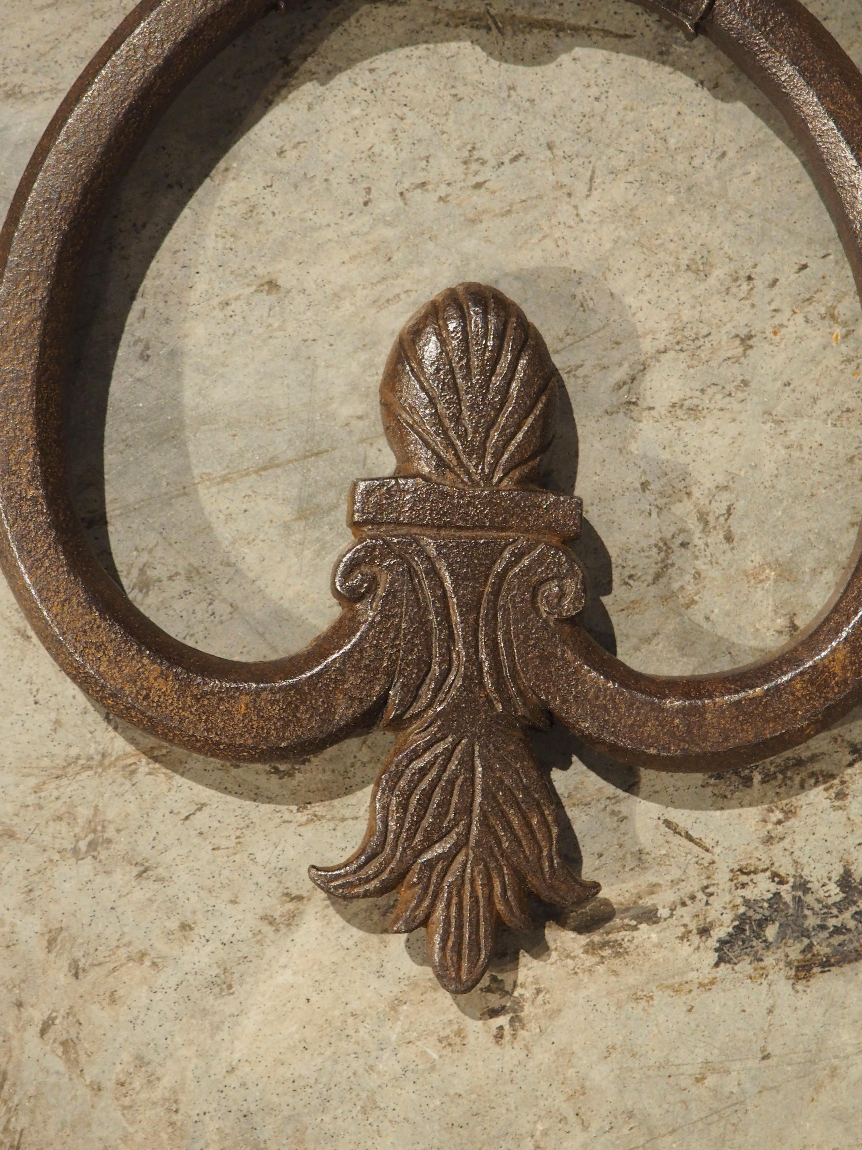 Pair of Circa 1680 Forged Iron Door Knockers from Florence, Italy For ...
