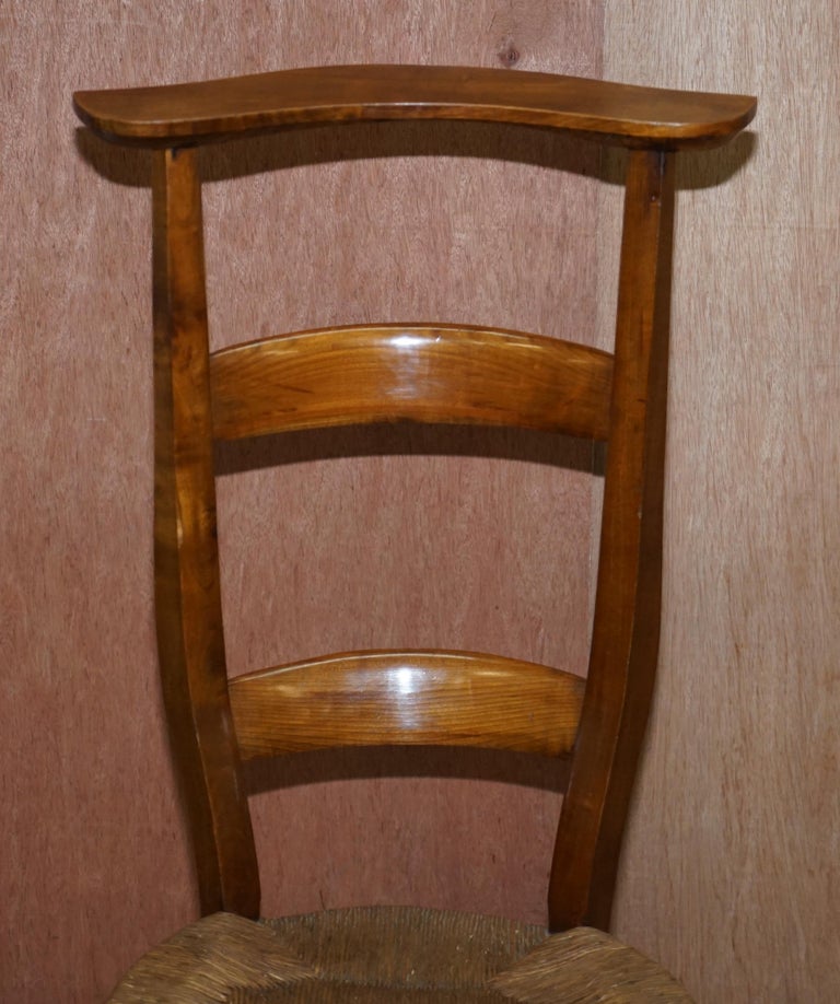 Pair of circa 1840 Hand Carved Prie Dieu High Back Prayer Chairs ...