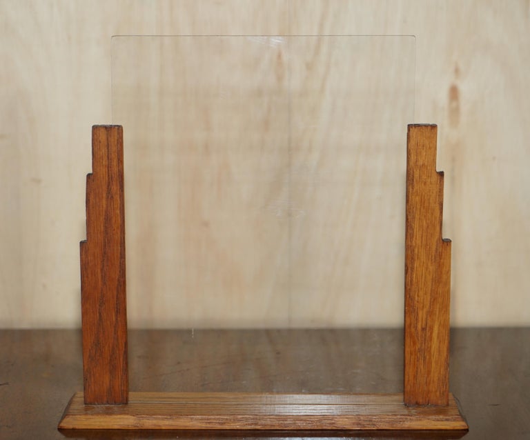 Pair of circa 1930's English Oak Art Deco Picture Frames Metropolitan ...