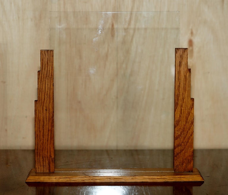 Pair of circa 1930's English Oak Art Deco Picture Frames Metropolitan ...