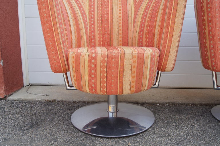 Pair of Circo Swivel Chairs by Peter Maly for COR For Sale at 1stDibs