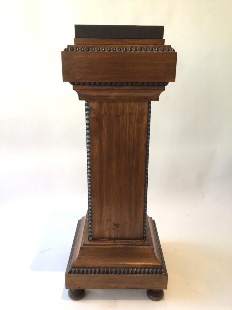 Pair of Classical Wood Pedestals For Sale at 1stDibs