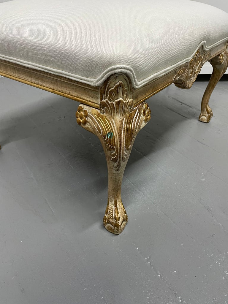 Pair of Claw and Ball Benches For Sale at 1stDibs