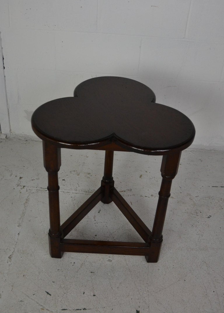 Pair of Cloverleaf Side Tables at 1stDibs