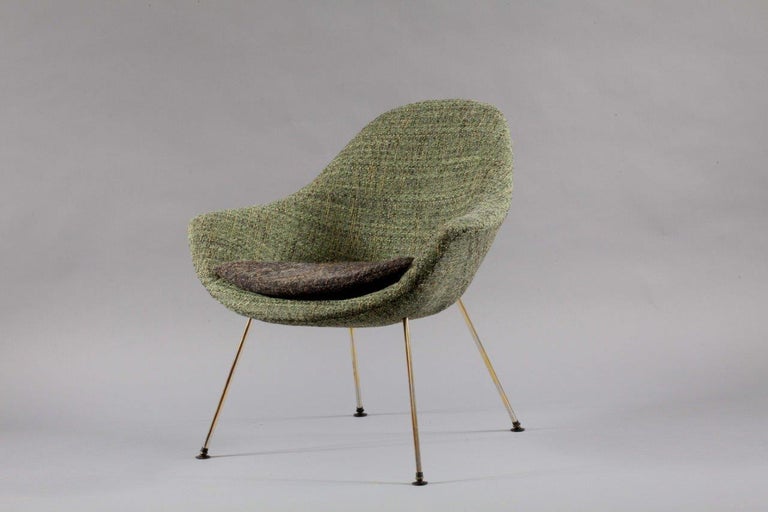 Pair of Cocktail Shell Chairs, Italy, 1950 For Sale at 1stDibs