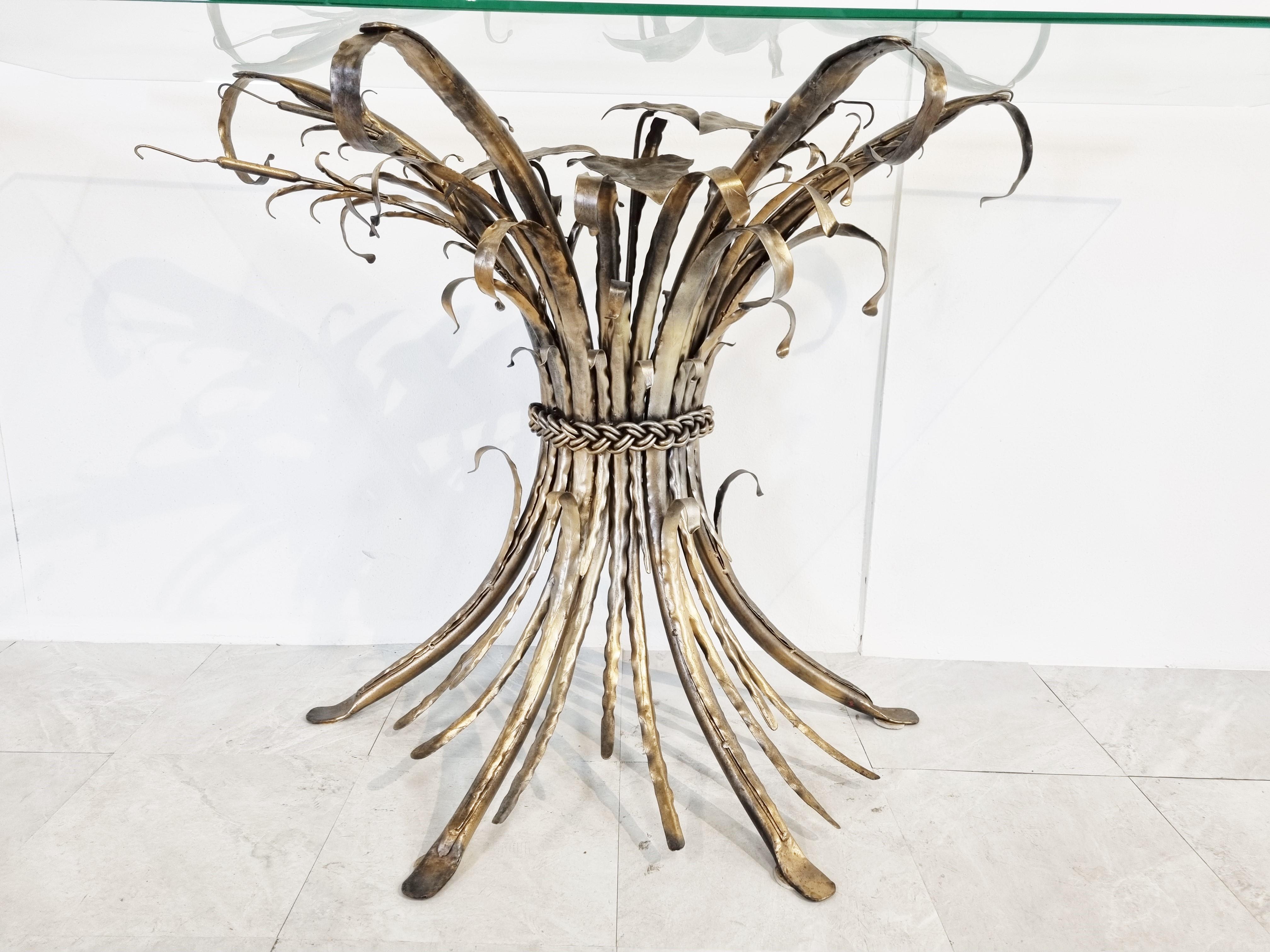 Pair of Coco Chanel Style Console Tables, 1970s For Sale at 1stDibs