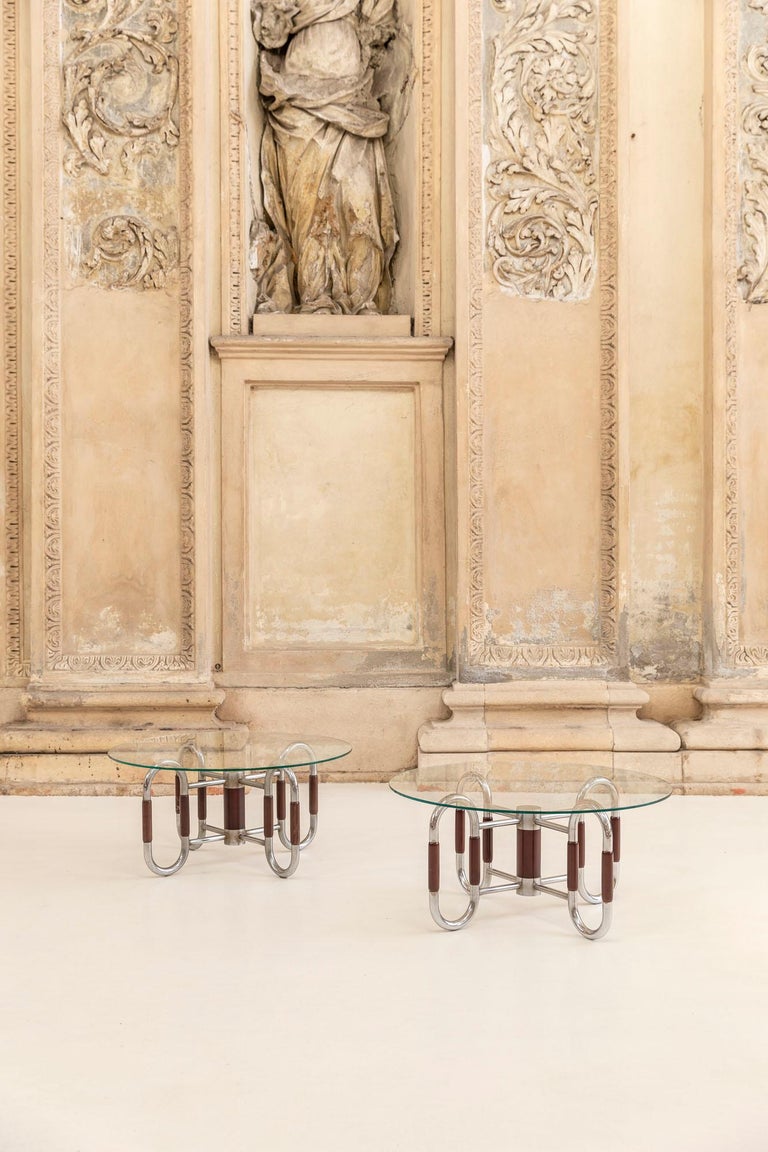 Pair of Coffee Tables Attributed to Gabetti and Isola at 1stDibs
