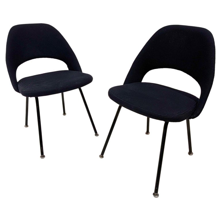 Pair of Conference Chairs by Eero Saarinen for Knoll at 1stDibs