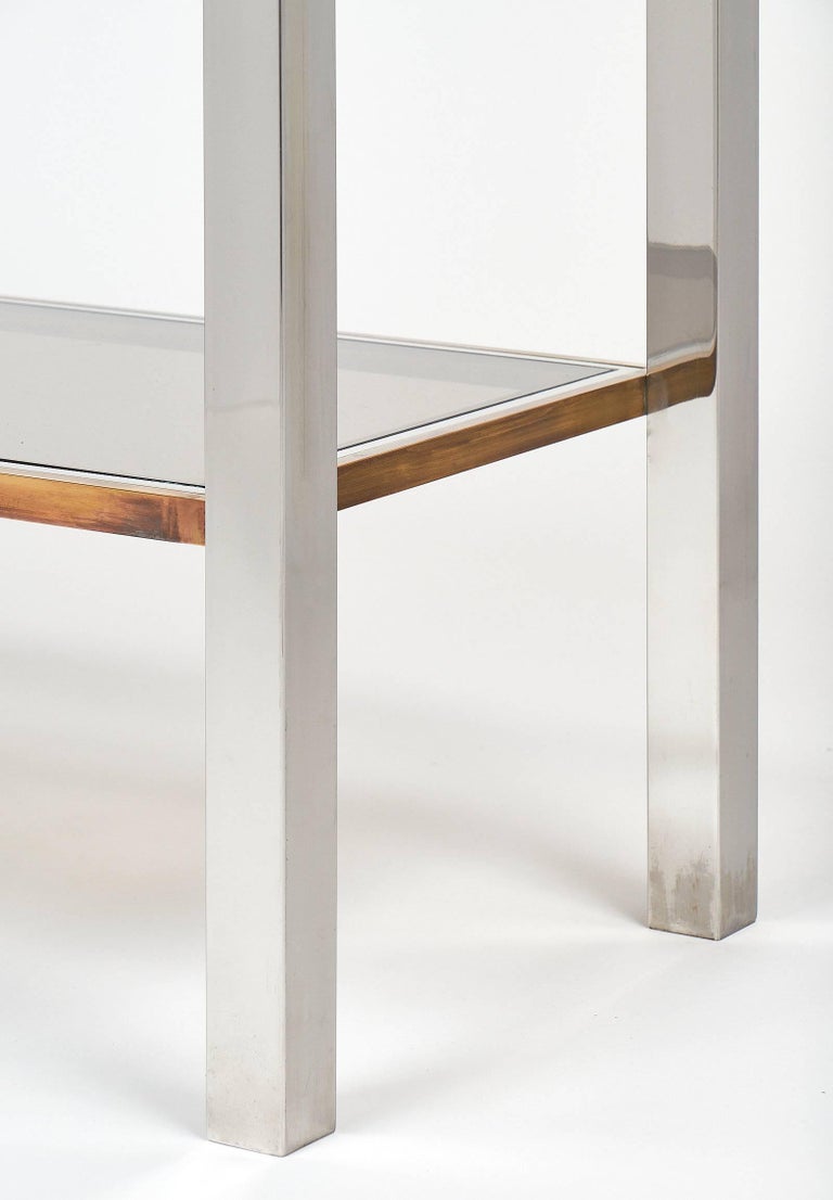 Pair of Console Tables by Willy Rizzo at 1stDibs