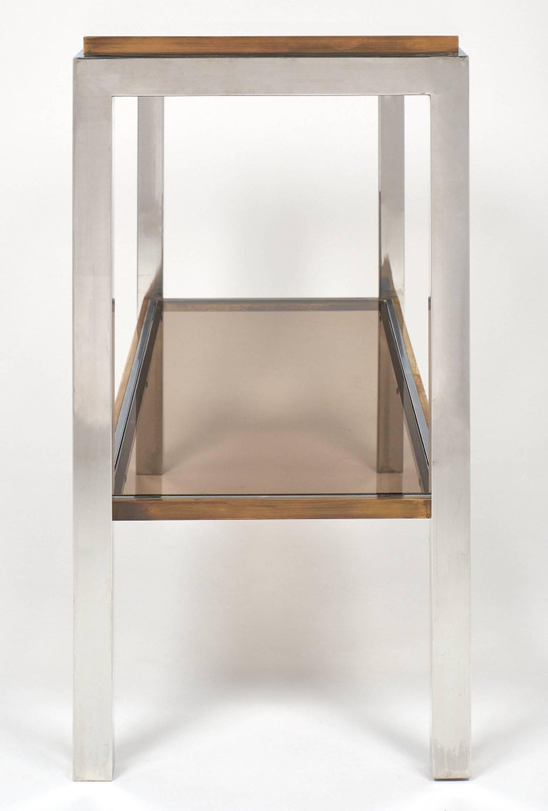 Pair of Console Tables by Willy Rizzo at 1stDibs