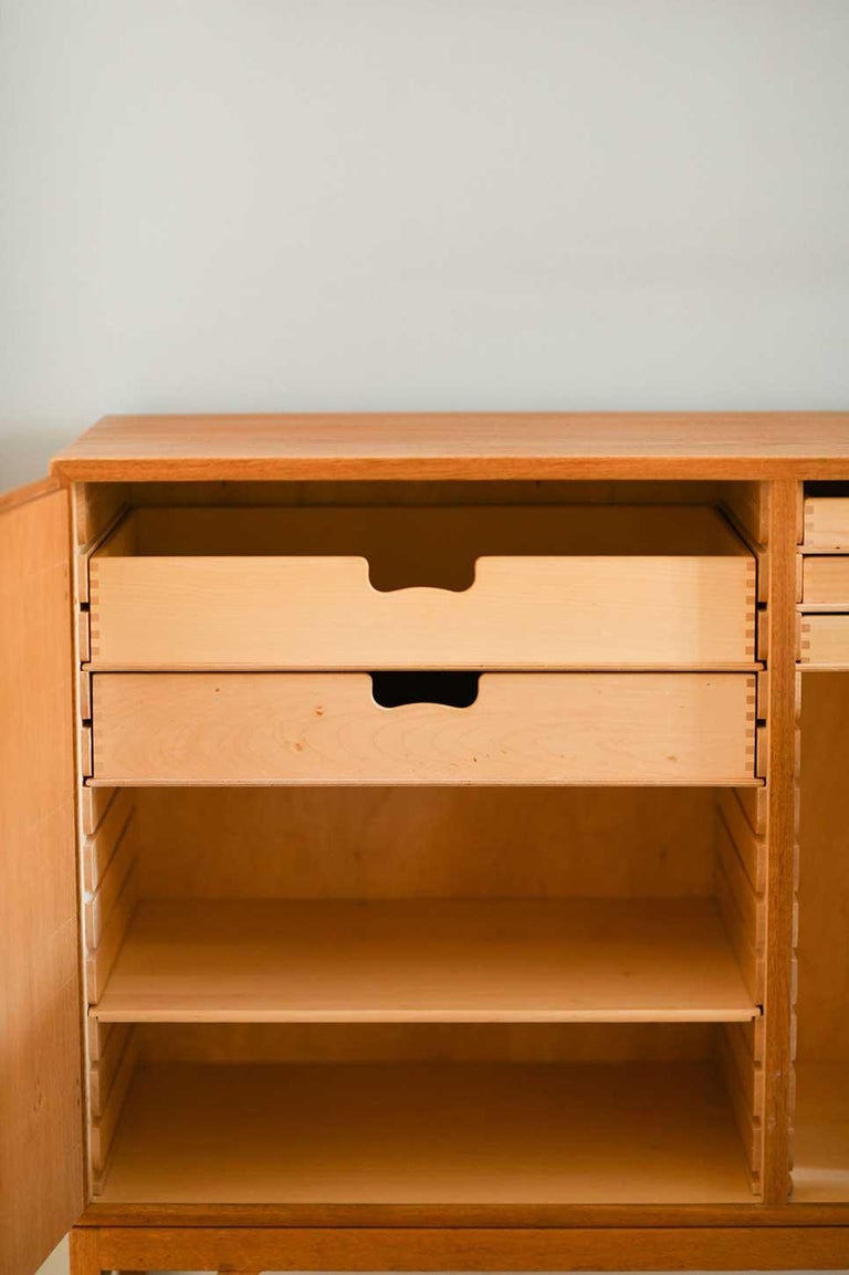 Pair of Consoles China Cabinet, Model, 232 by Borge Morgensen Prod, FDB ...