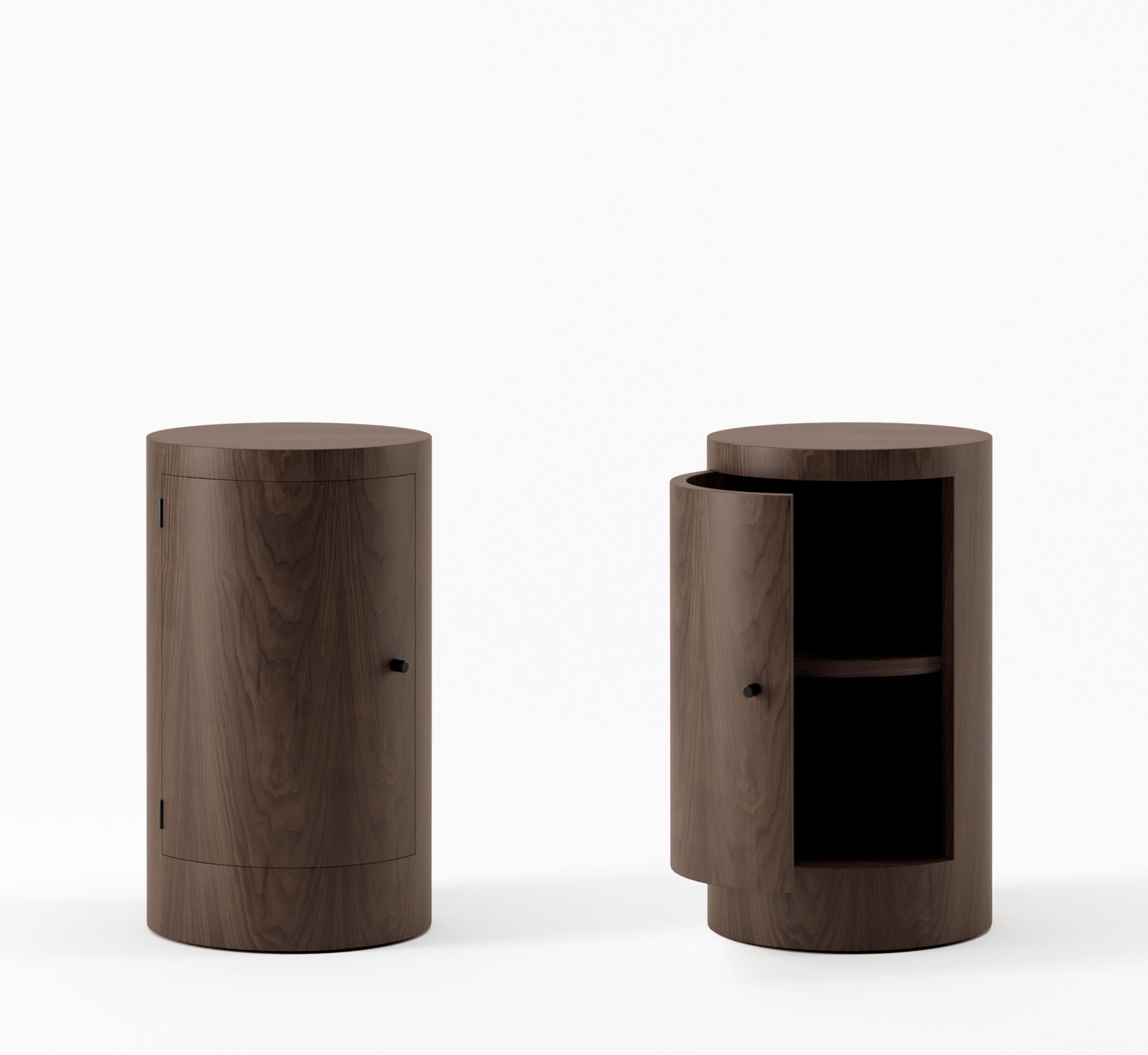 Pair of Constant Night Stands in Walnut by Master for Lemon For Sale at ...